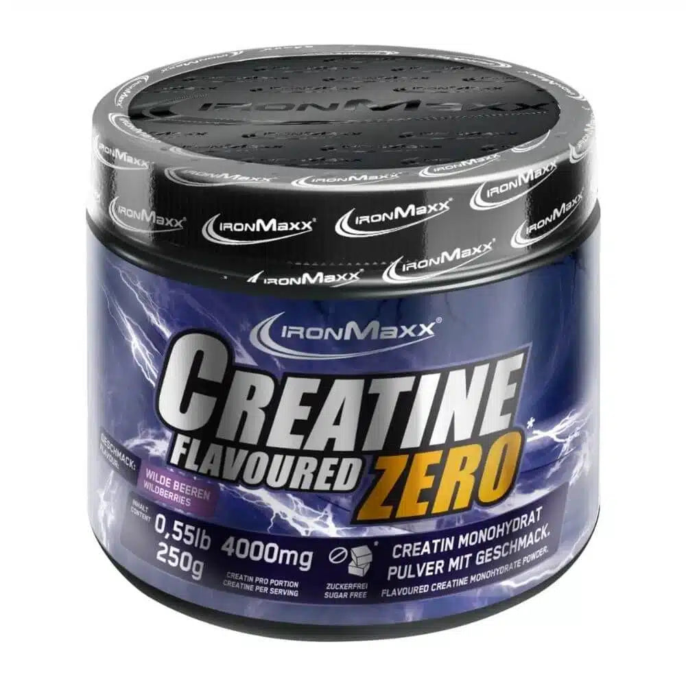 IronMaxx Creatine Flavoured Zero – Sugar-Free Creatine Powder (250g ...